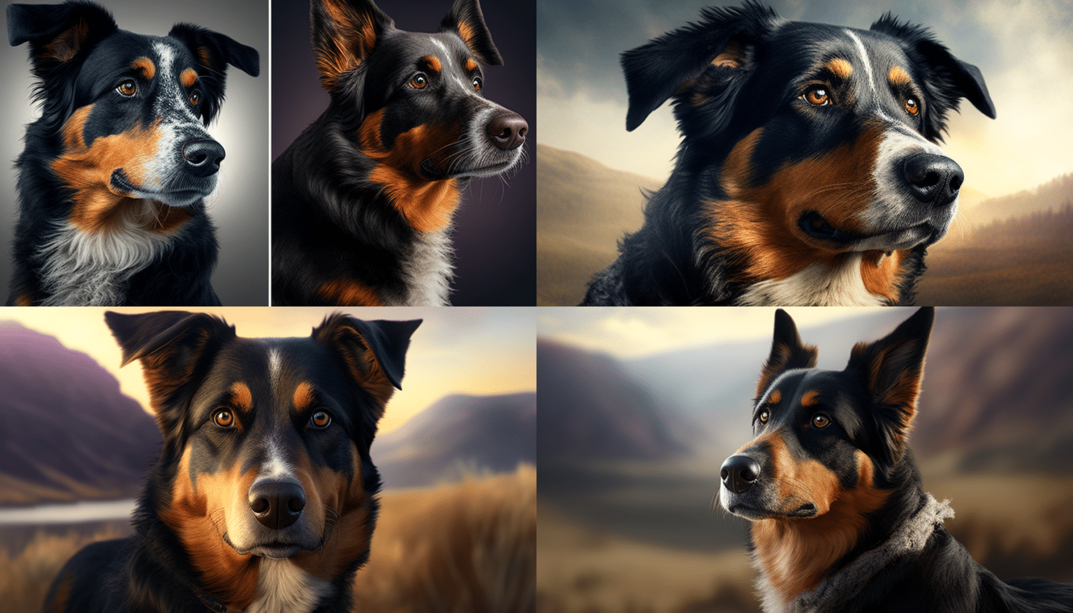 Border Collie croisé…grâce à une IA ! Races de chiens croisées