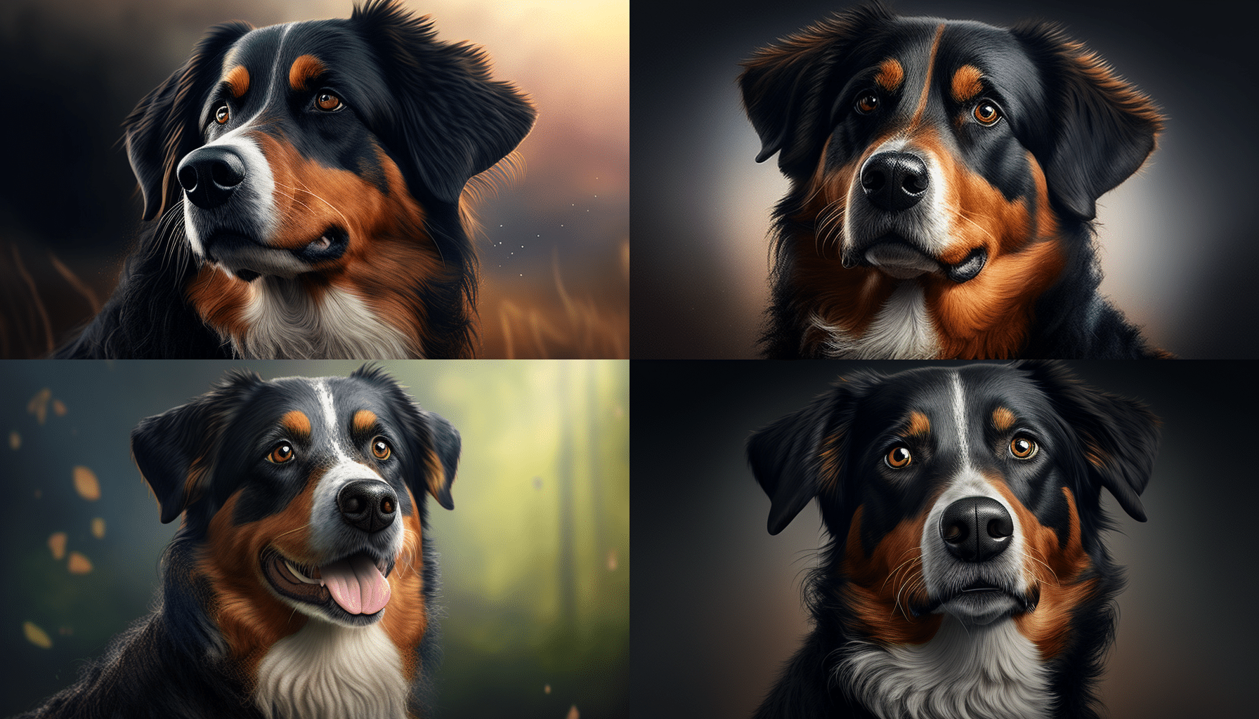 Border Collie croisé…grâce à une IA ! Races de chiens croisées